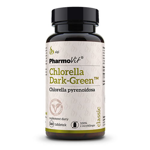 Chlorella Dark-Green™ 360 tablets | Classic PV - Pharmovit.pl